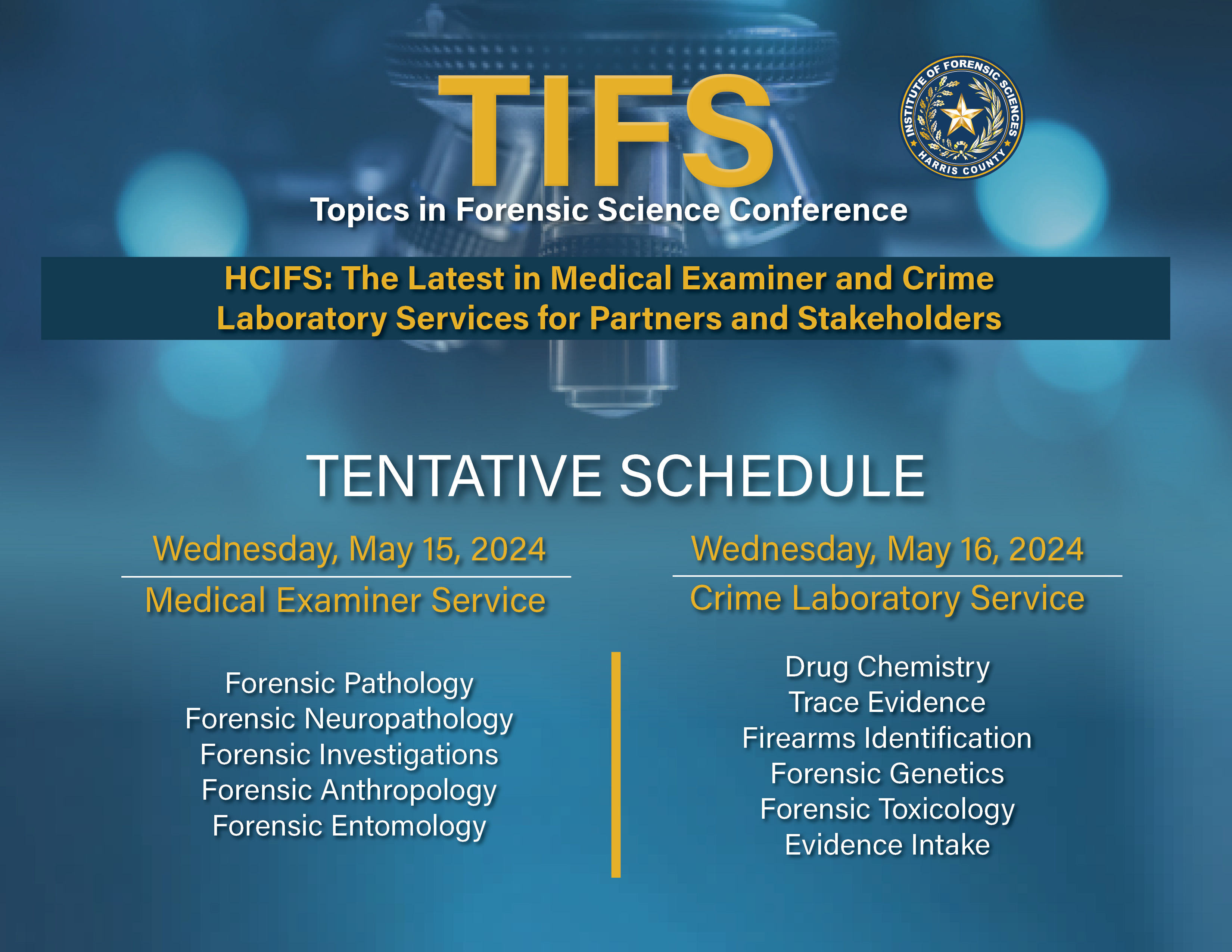 Institute of Forensic Sciences > Professional Training > Conferences ...